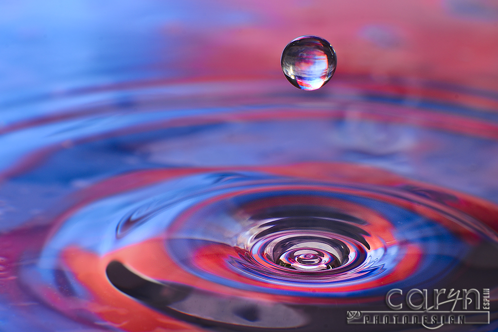 Water Drops: Stages 6 & 7 – Coil and Bubble | Caryn Esplin | Fine Art ...